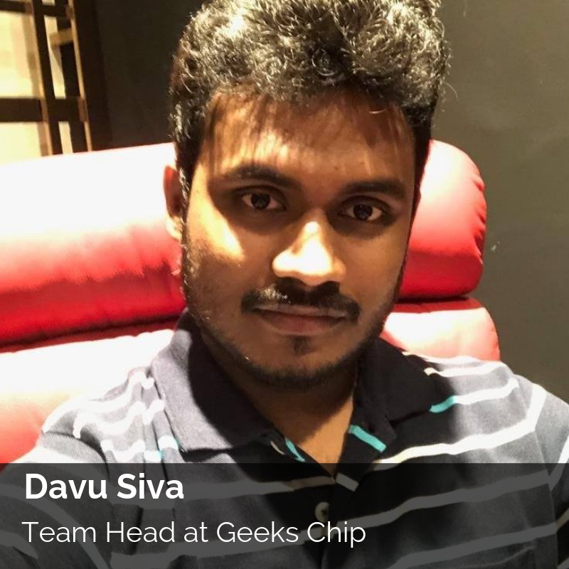 Get To Know Davu Siva, Team Head Of Geeks chip - RankWatch Blog